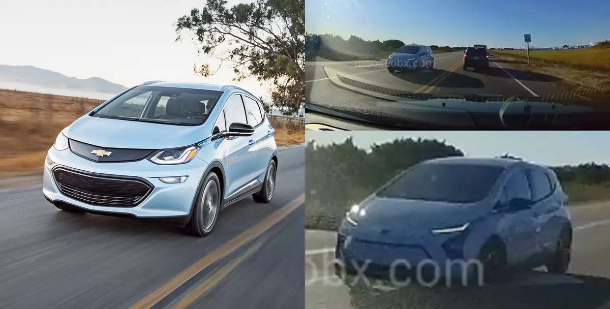 Chevrolet Bolt tiết lộ trong quá trình chụp quảng cáo 1889_1