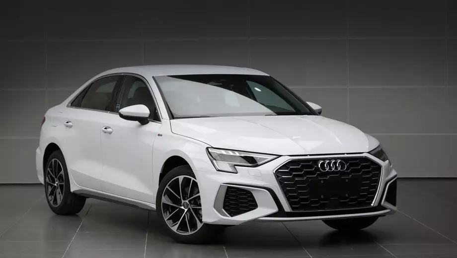 The new Audi A3 sedan became long-base in China