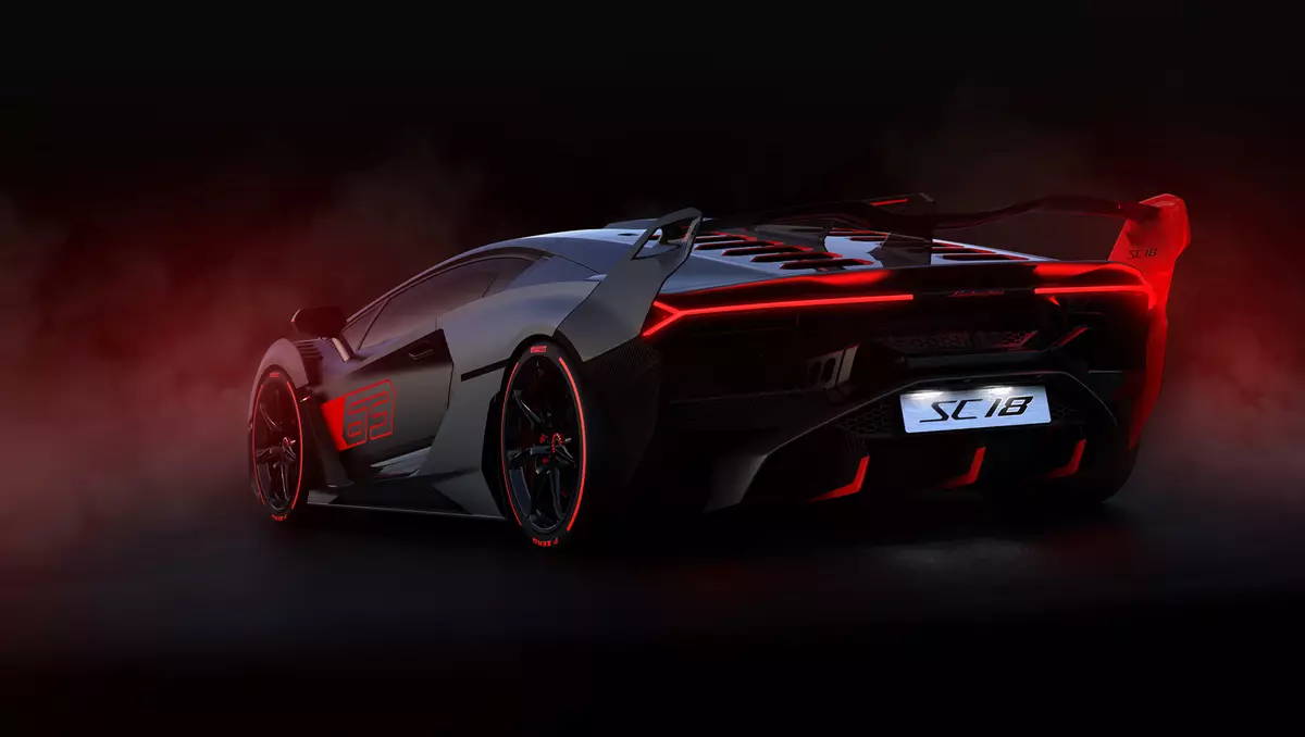 Lamborghini began testing the elements of the future Aventador