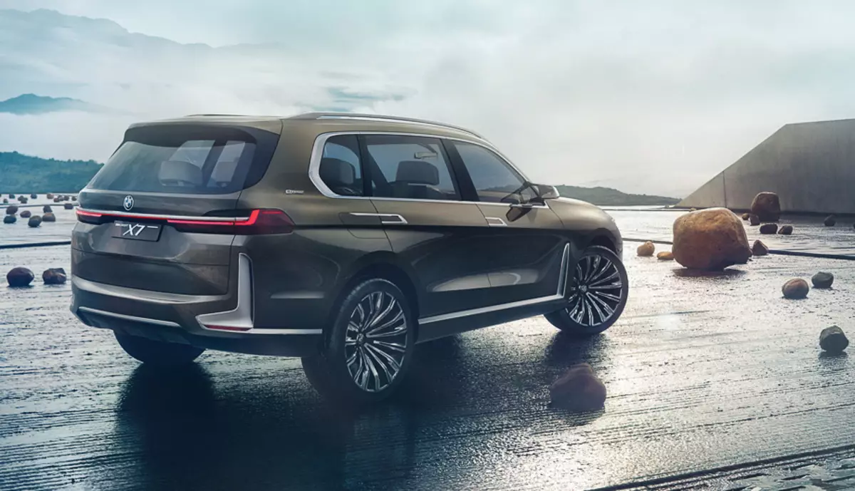 Met die konsep van die BMW X7 het die maatskappy na die luukse gekyk 19625_1