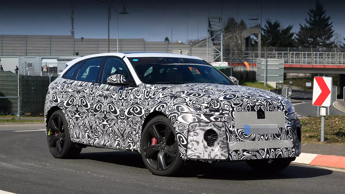 Actualizado Jaguar F-Pace SVR será sintonizado en Nürburgring