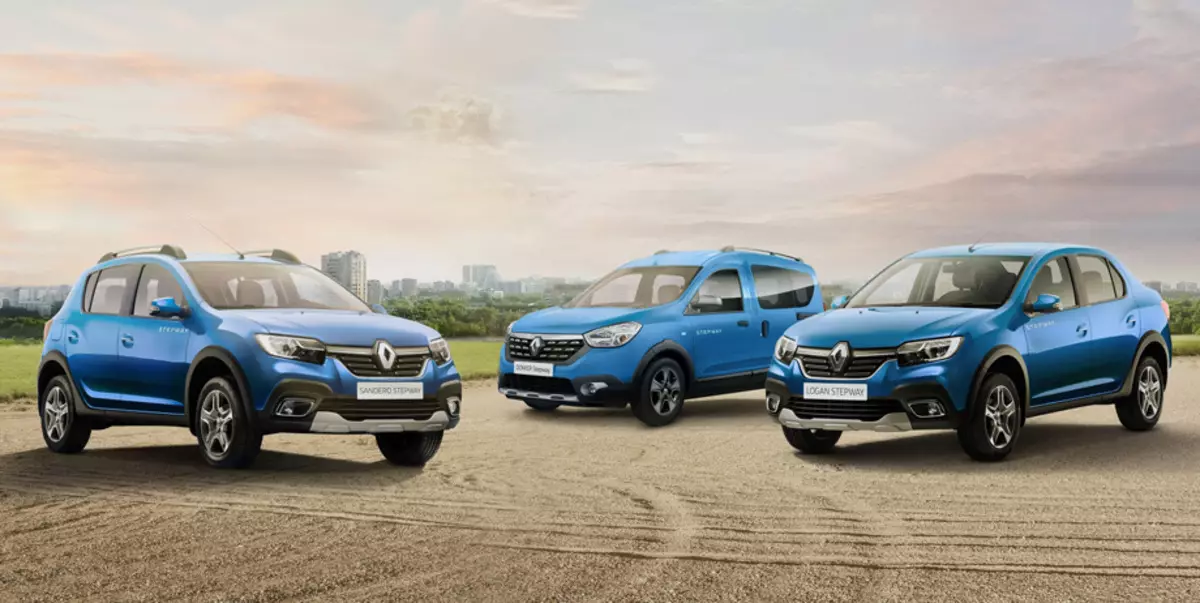 Stepway Series kombinierte Renault Logan, Sandero und Dokker Modelle 20365_1