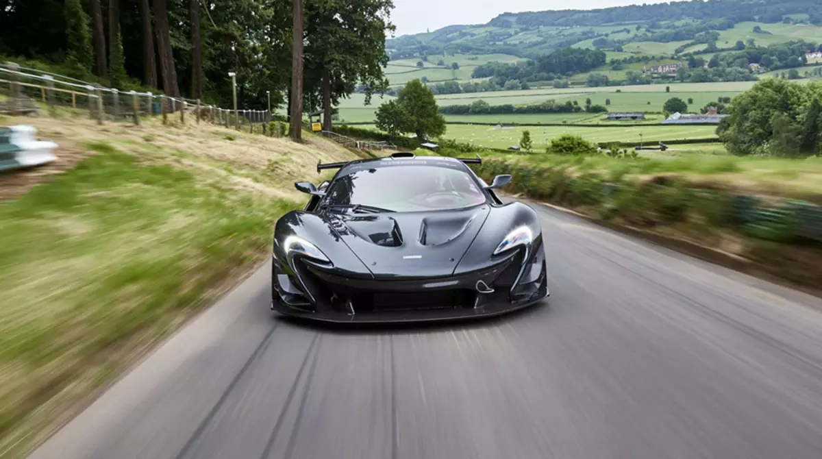 Hypercar McLaren P1 lm mun hlæja á Gudwood Record 20423_3