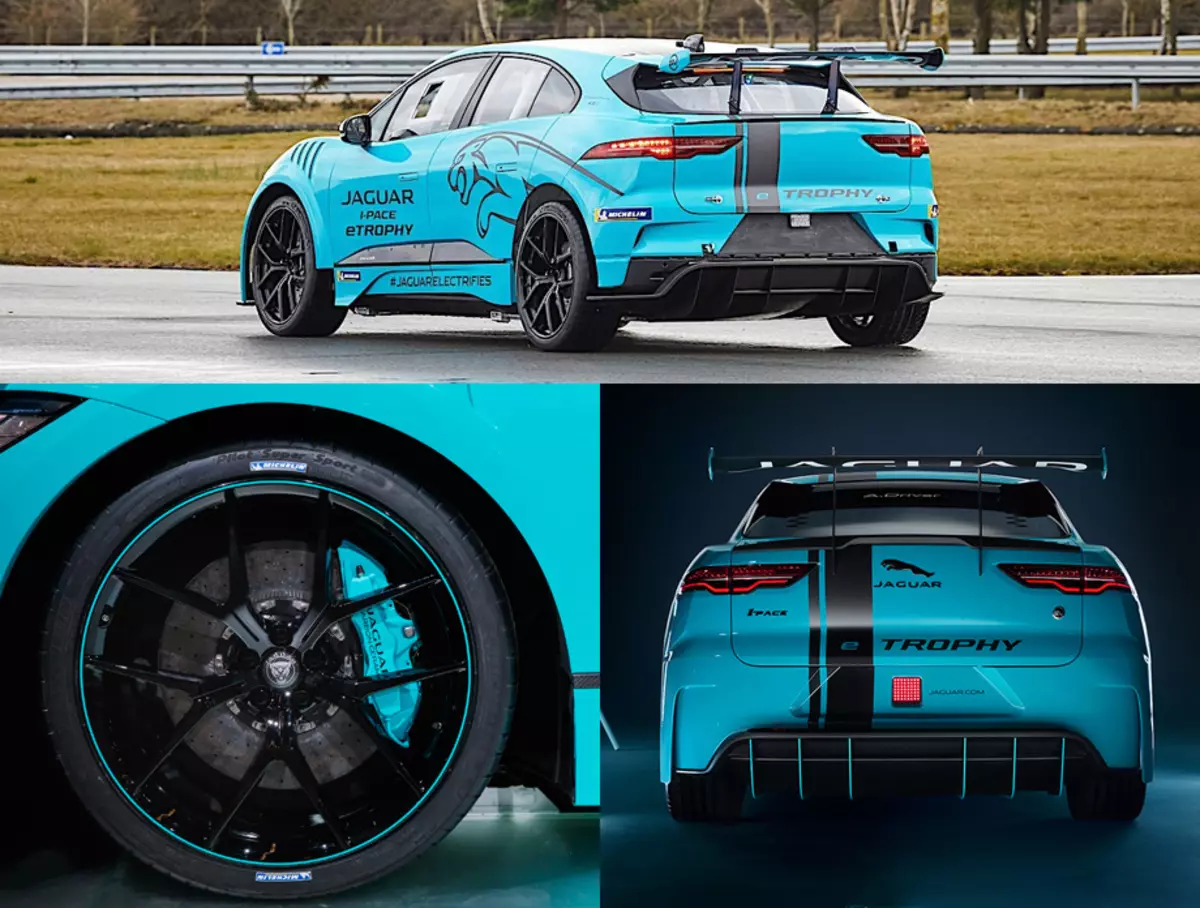 مسابقات jaguar i-pace etrophy اشاره به نسخه جاده