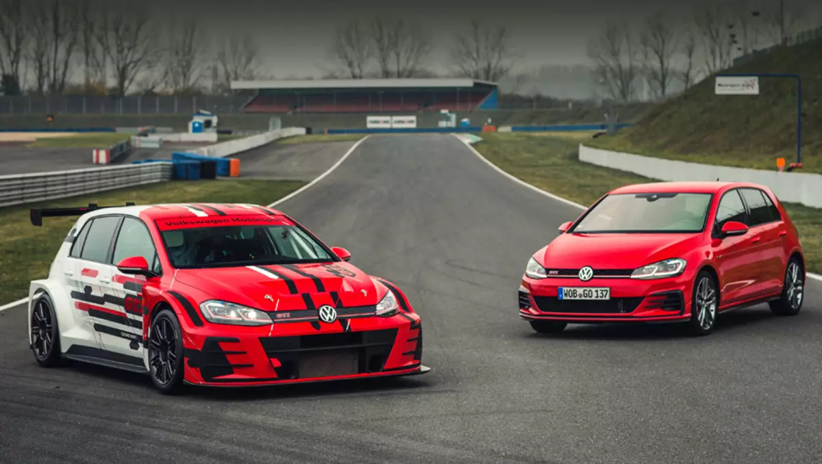 مدل حلقه Volkswagen Golf GTI TCR به روز شده به فصل 2018