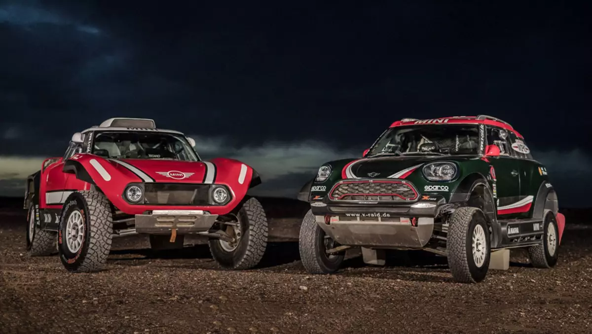 Mini colocará dois diferentes na essência do Dakar