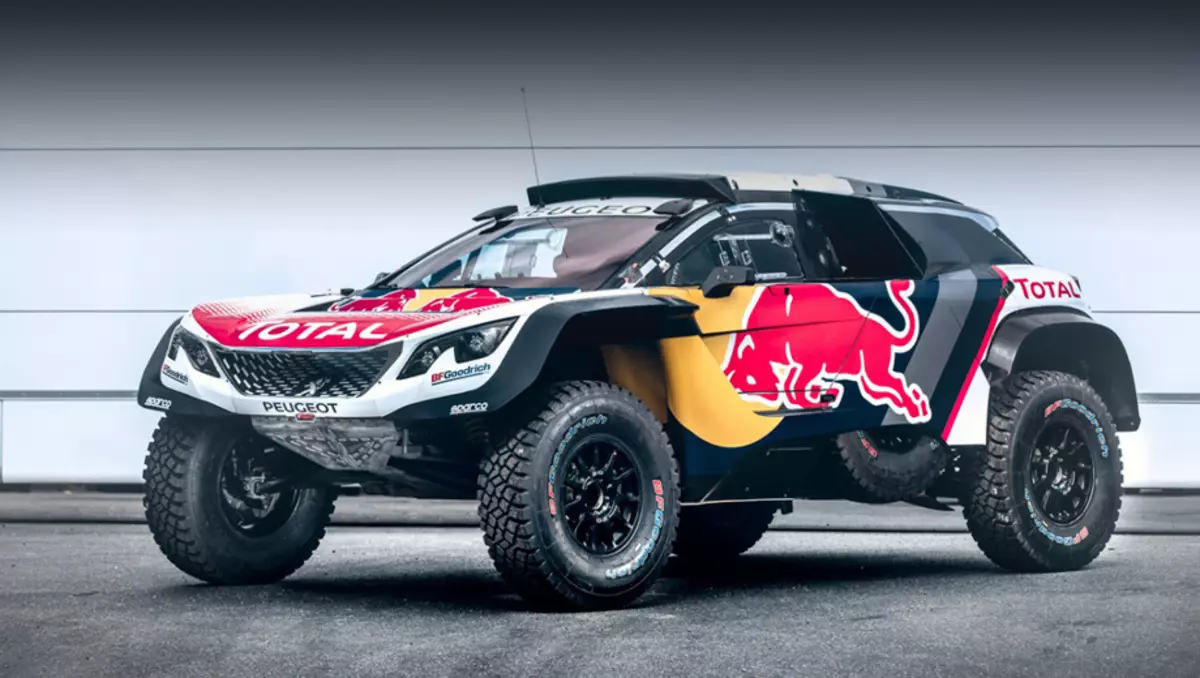 مودېل Peugeot 3008 DKR Max Maxi ماۋزۇسىنى قوغدايدۇ