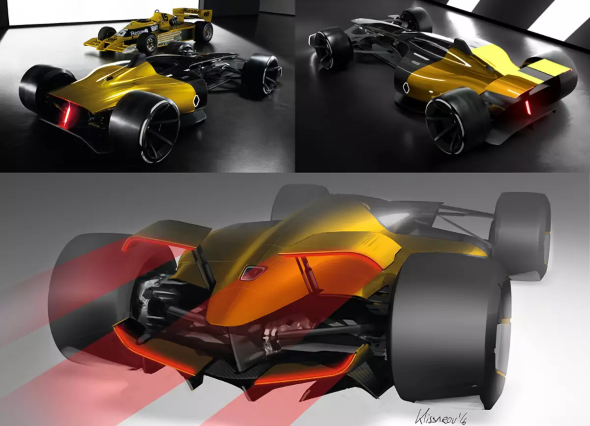 Show ուցադրել Car Renault R.S. 2027-ը կանխատեսեց ցեղերի էվոլյուցիան