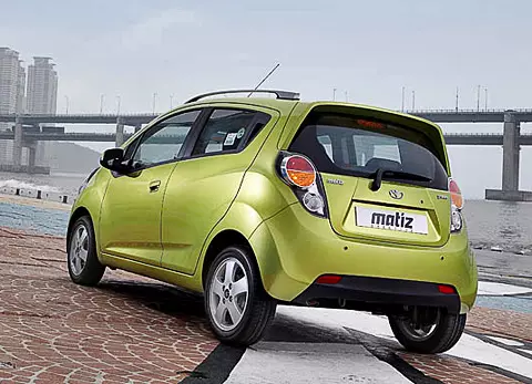 Las ventas de nuevos Hatchback Daewoo Matiz comenzó en Corea 2169_1