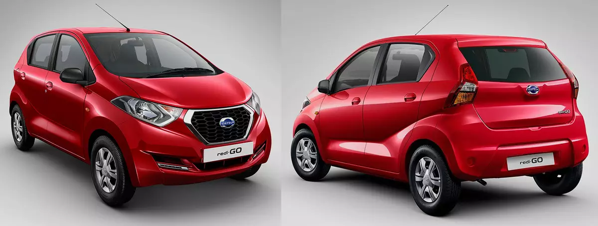 Hatchback Datsun Redi vai logo alterará a aparência 2179_2