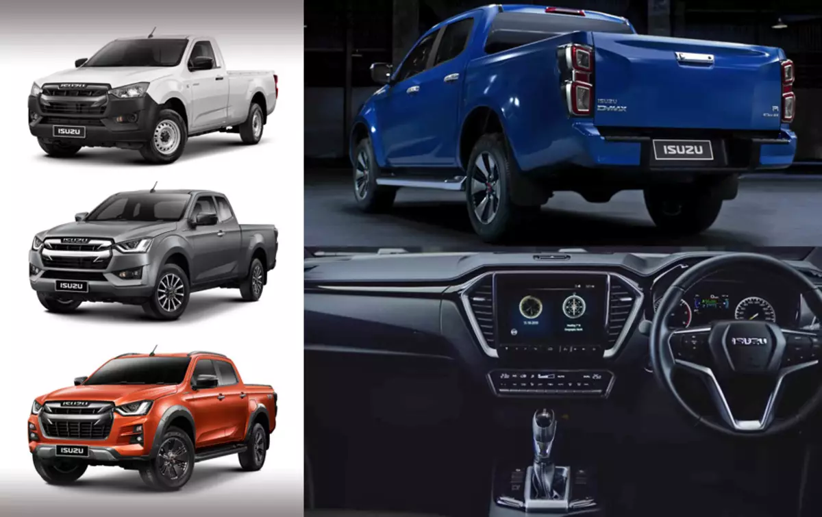 Il nuovo pick-up Isuzu D-Max è diventato più potente e più sicuro l'ex