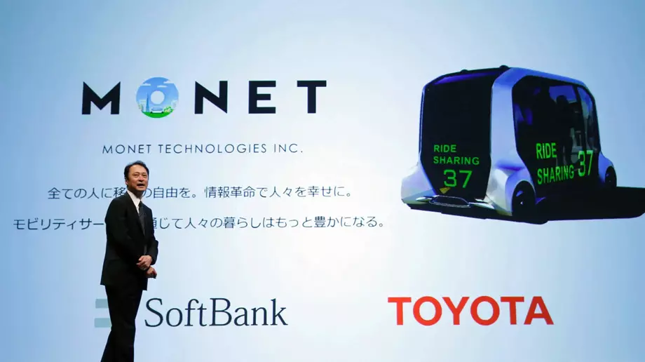 Enterprise Toyota మరియు Softbank భాగస్వాములు జోడిస్తుంది 2332_1