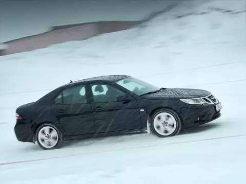 Voos de Inverno em um Saab 9-3 atualizado 2374_3