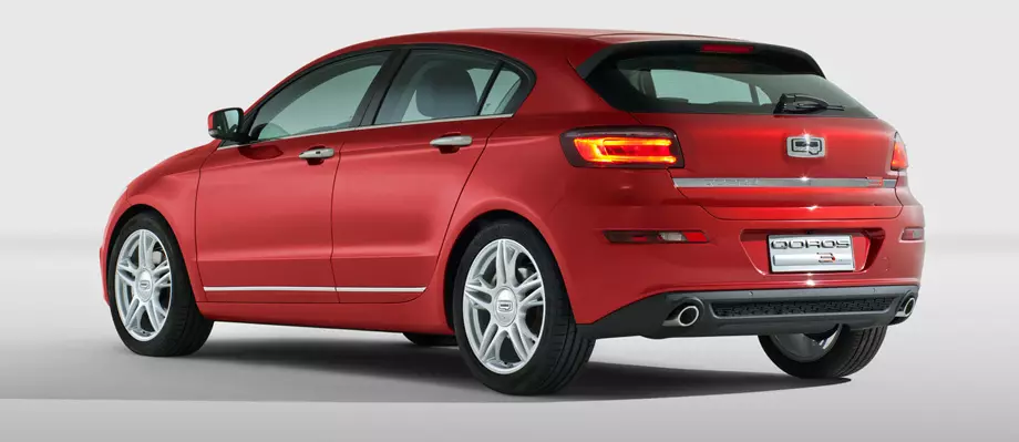 QOROS 3 hatchback וועט געבן די באַזיצער קאָמוניקאַציע מיט די דיגיטאַל אַלוועלט 23776_1