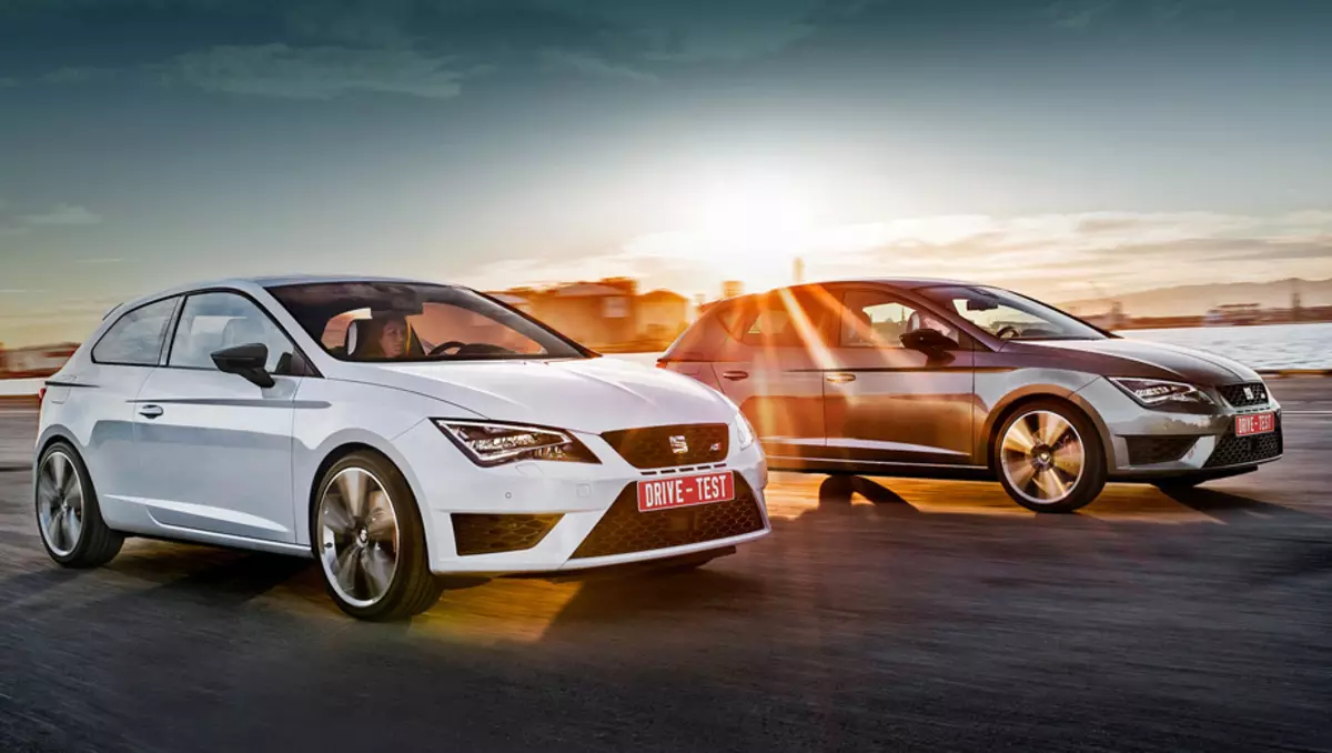 Складаем і адымаем за рулём хот-хэтча Seat Leon Cupra