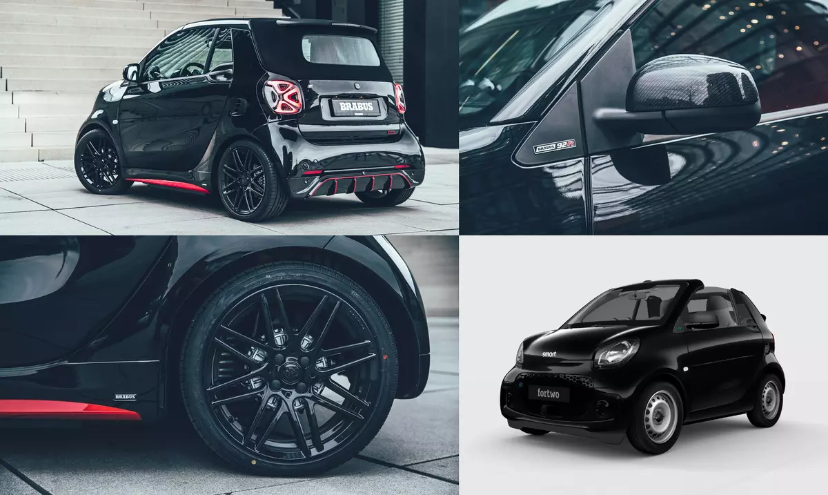 City Car Brabus 92r objavljuje kupce s dekorom i rijetkomom 2420_1