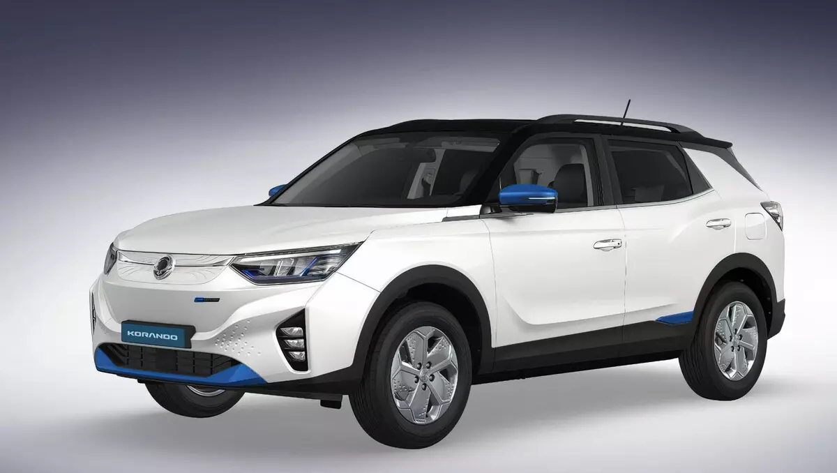 Electrocar Ssangyong Korando E-hreyfing hefst í Evrópu í haust