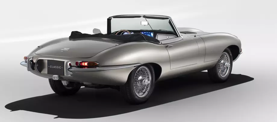 Elektra Roadster Jaguar E-Tipo iros sur la merkaton