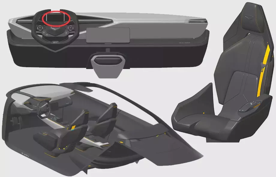 Cowin Auto verdedigde het patent van de conceptuele 