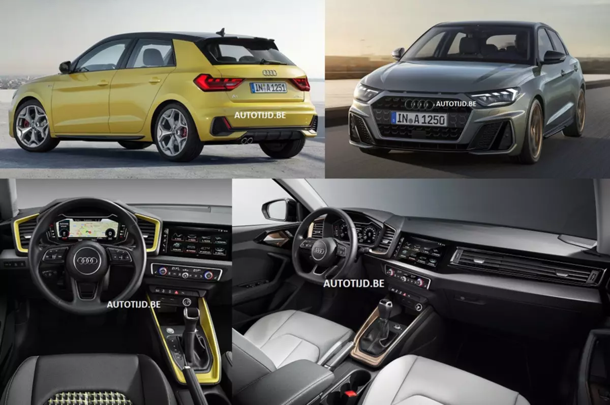 Nawuy Audi a1 yoo ṣafihan ni ọrọ kan ti awọn ọjọ. 24918_4