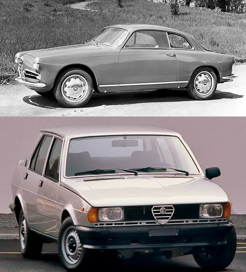 Italiener haben die Formen von Fließheck Alfa Romeo Giulietta ausgesetzt 25067_6