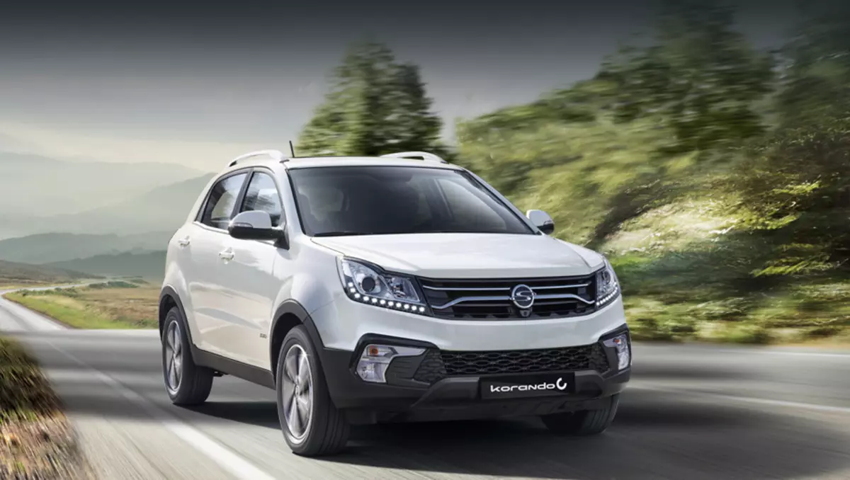 Ssangyong Korandong Korando na-emelite n'obodo ya