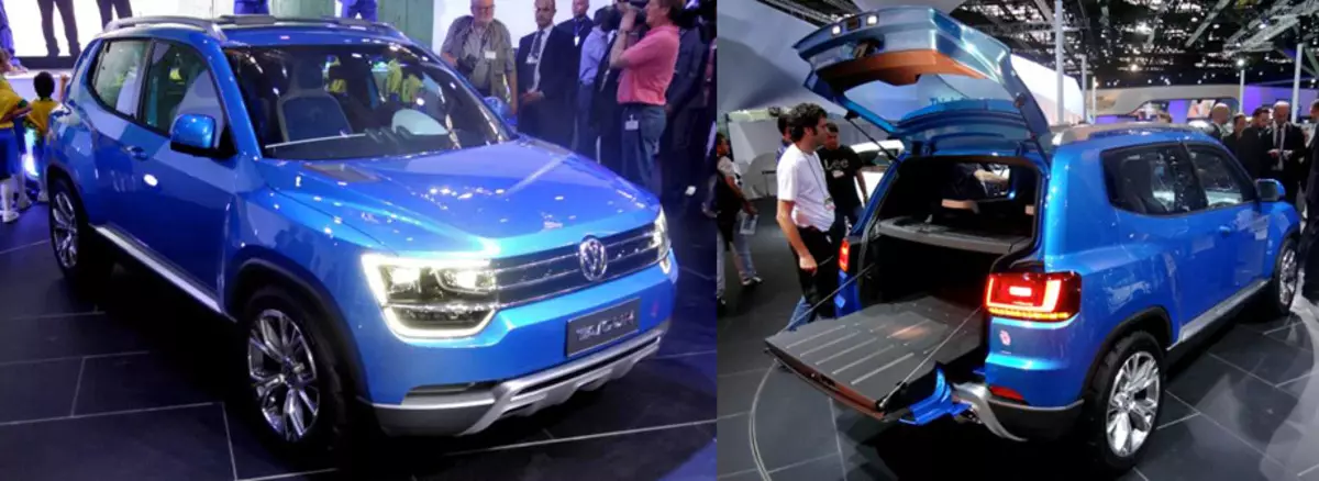 Volkswagen submitted to the conceptual crossover Taigun