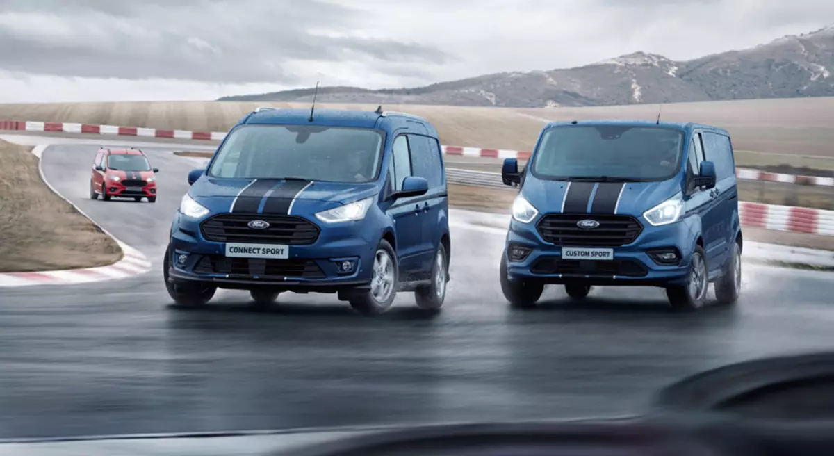 Vain Ford Transit по поръчка Спорт praasted принуден дизел