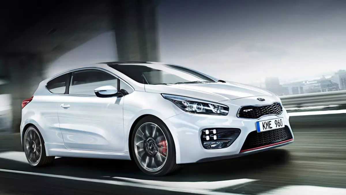 Reveal the appearance of "hot" three-year Kia Pro_cee'd GT