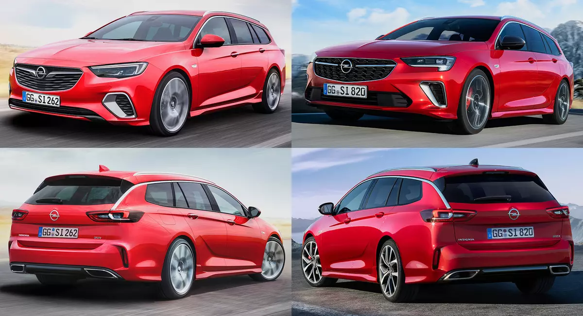 نسخه GSI تمام واحدهای خانواده Opel Insignia را نشان داد 2703_3