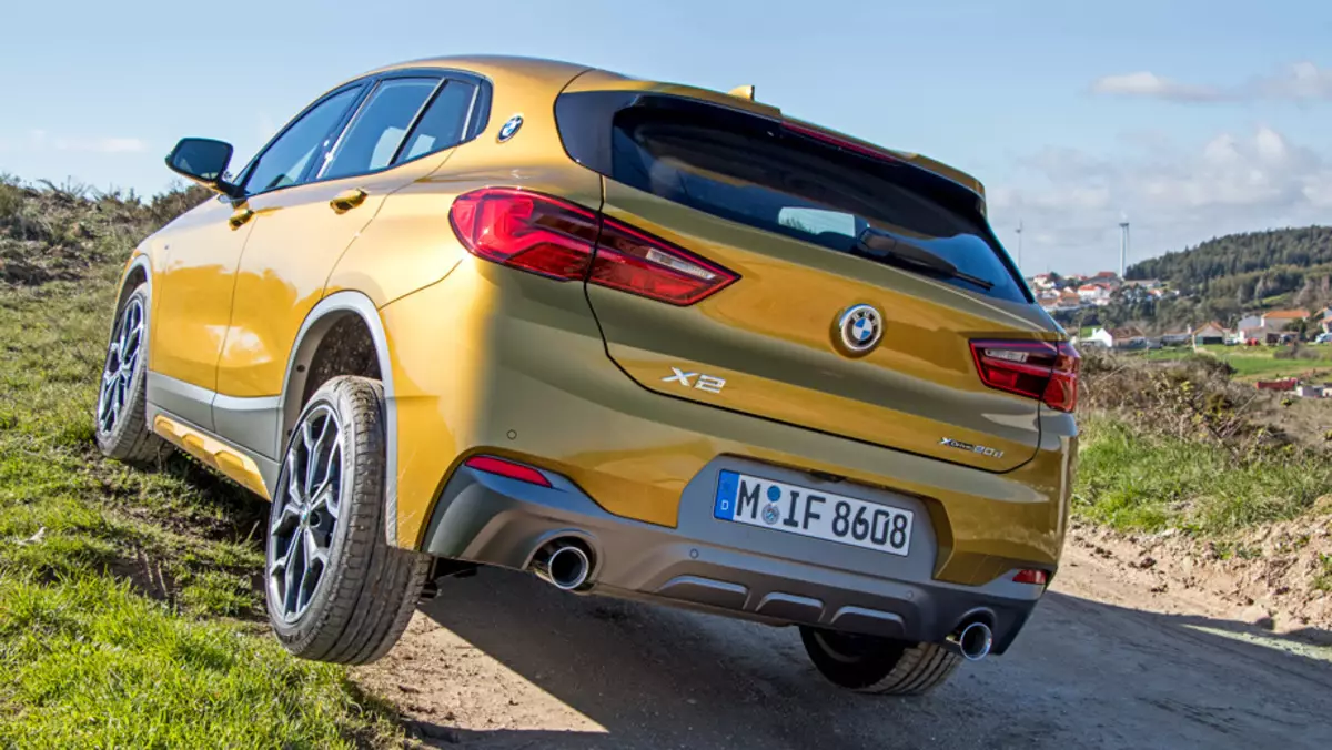 Ne jemi të veshur me serpentine në ndër-hatch bmw x2 2753_7