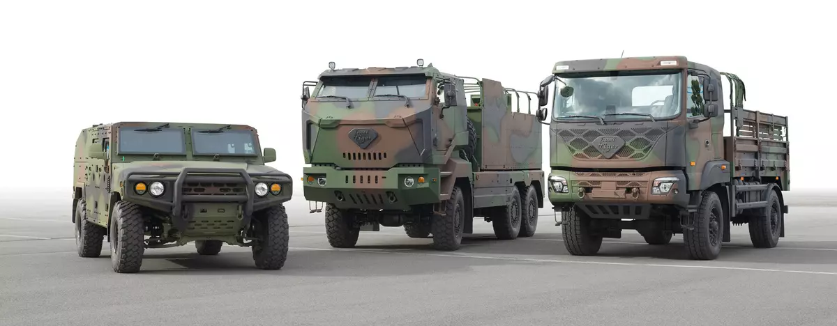 Kia Motors se jiżviluppaw pjattaforma għal karozzi militari 2767_1