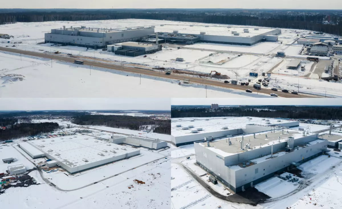 Mercedes-Benz je odprl Moskva Muscovy Automotive Plant