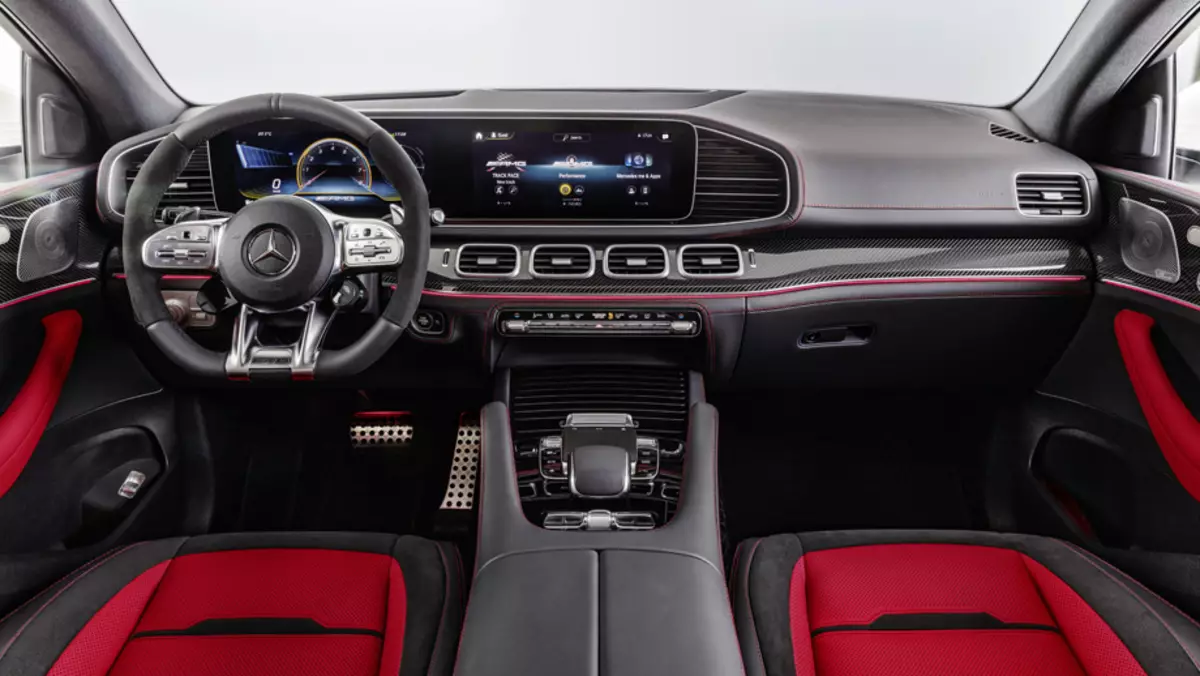 Crossover Coupe Mercedes-Benz Gle Coupe wyprowadził się od Gle 2787_4