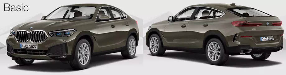 Le tatau ona fuafuaina i le pogisa crossover bmw x6 2788_11