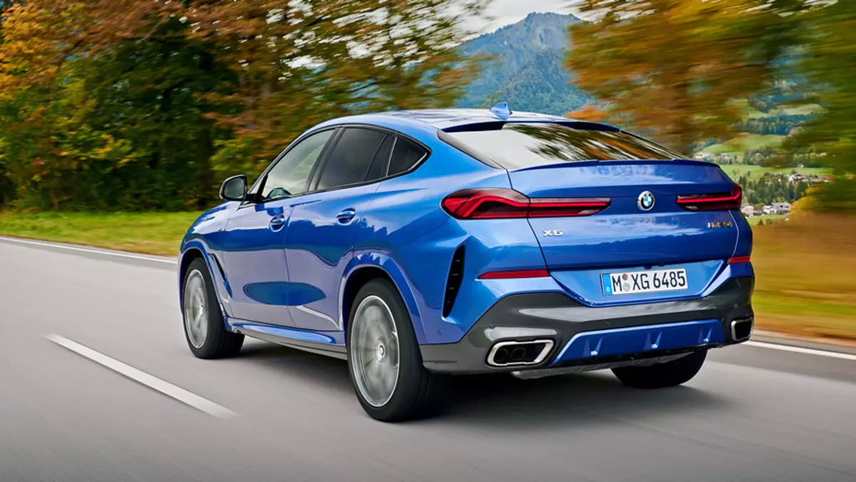 Le tatau ona fuafuaina i le pogisa crossover bmw x6 2788_14