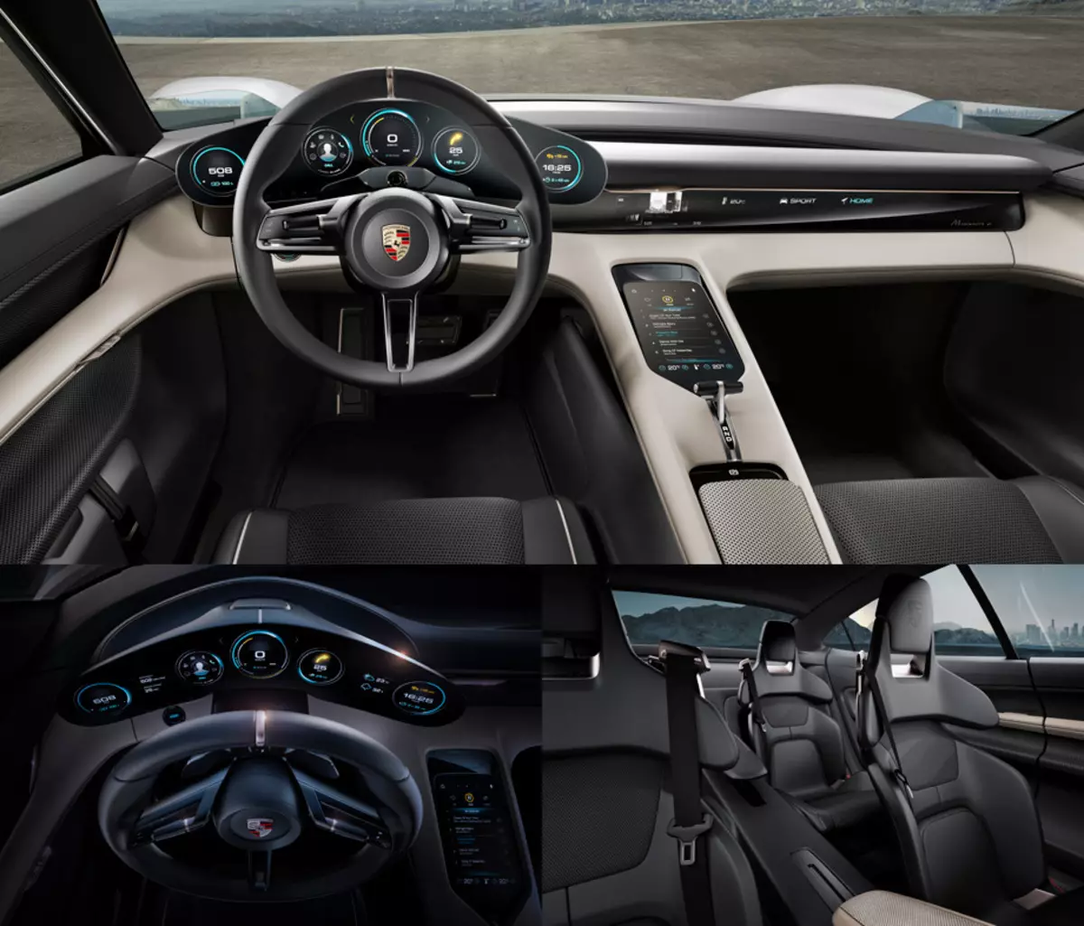 Porsche Mission E Car Electric dowiedział się, aby zrozumieć kierowcę 2798_3