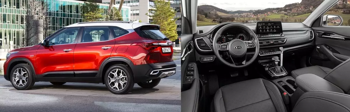 Kia Seltos Crossover ажурира малку и отиде нагоре