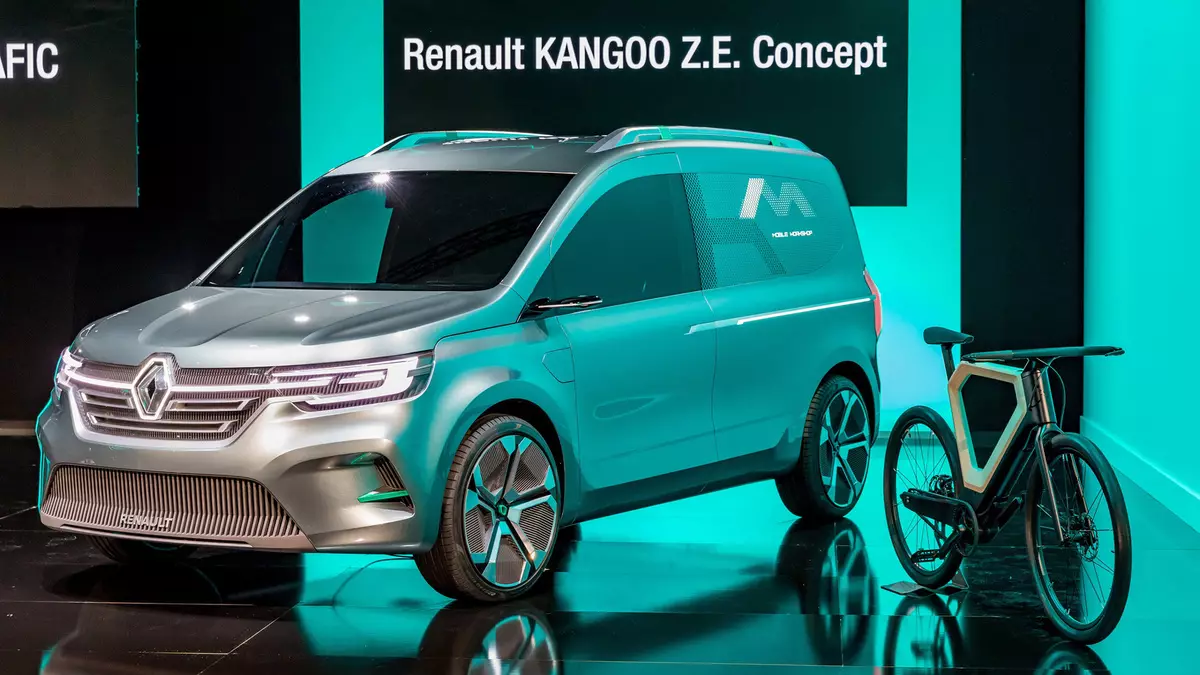 Мерседес-Бенз Т-синфи T-Clash Kangoo дар 2022