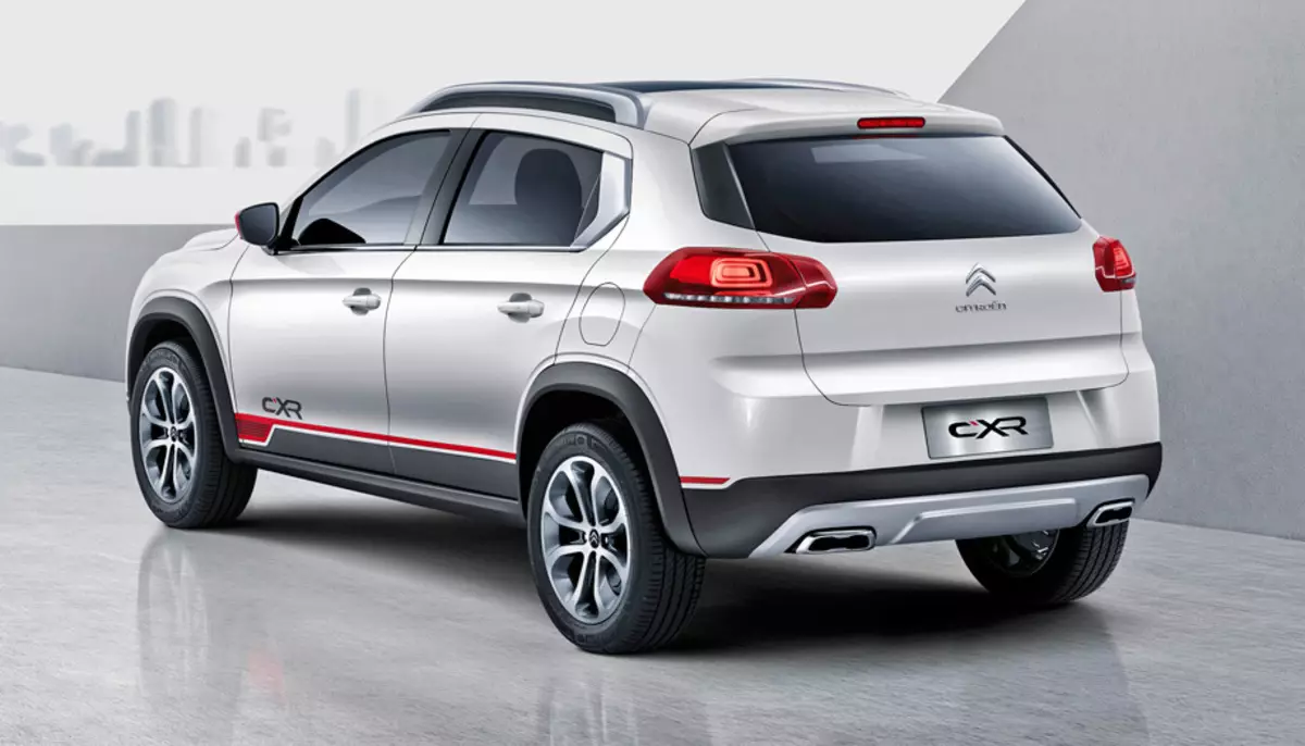 Консепсияи C-XR дар Citroen hinted parqual дигар 28922_1