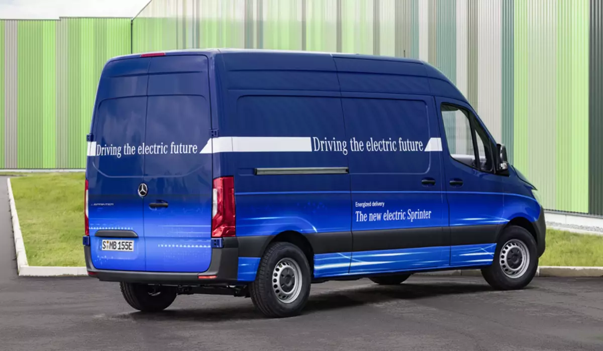 Mercedes-Benz Esprinter Electric Car gikk til Evito fotspor 2903_1