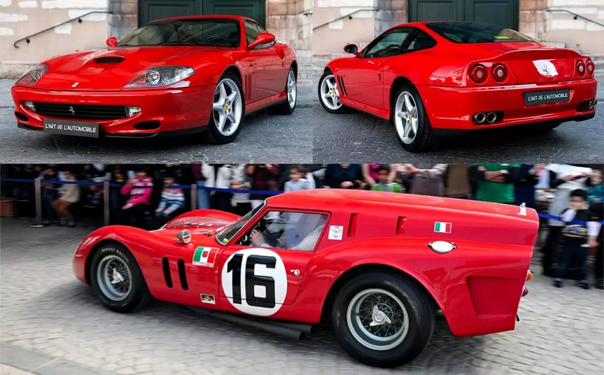 Ferrari 550 Maranello enterrat herència de l'cotxe Breadvan