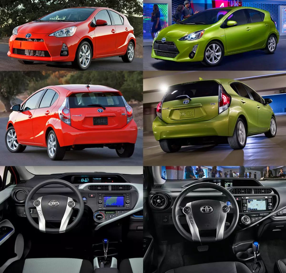 Hatchback and compacttvany Toyota Prius changed face 2934_2