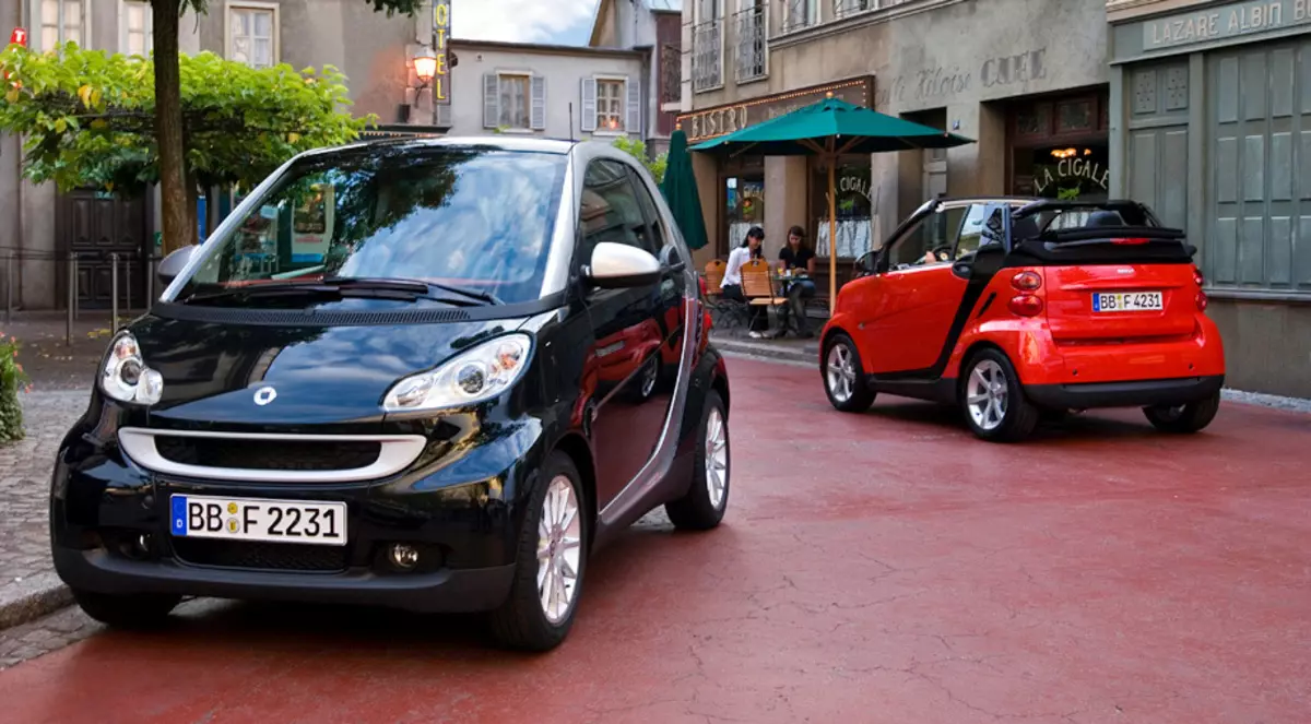 Smart Fortwo och Smart Forfour Hatchbacks har blivit nästan samma 2938_14