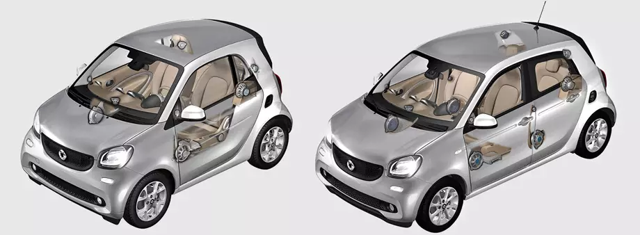 Smart Fortwo ۋە ئەقىللىق كەركىداننى تۈگەپ كەتتى 2938_7