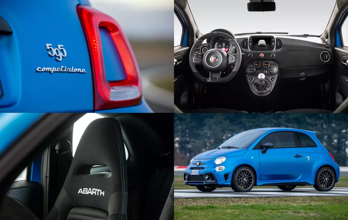 Tá roinnt rudaí nua faighte ag Abarth 595 teaghlach le linn na bliana seo. 2944_3