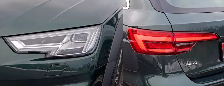 Găsiți sport în loc de o penthood în Universal Audi A4 allroad