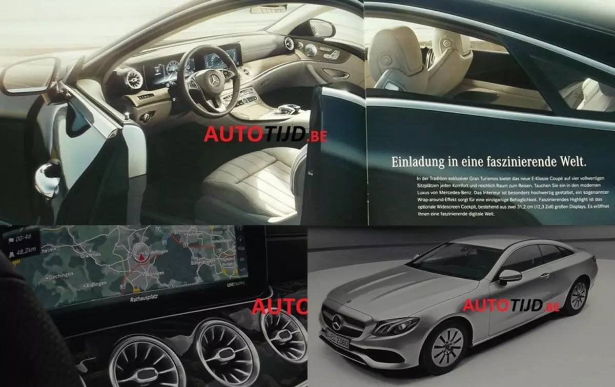 Coupe Mercedes-Benz E-class arıqlamaq üçün uğursuz 29933_2