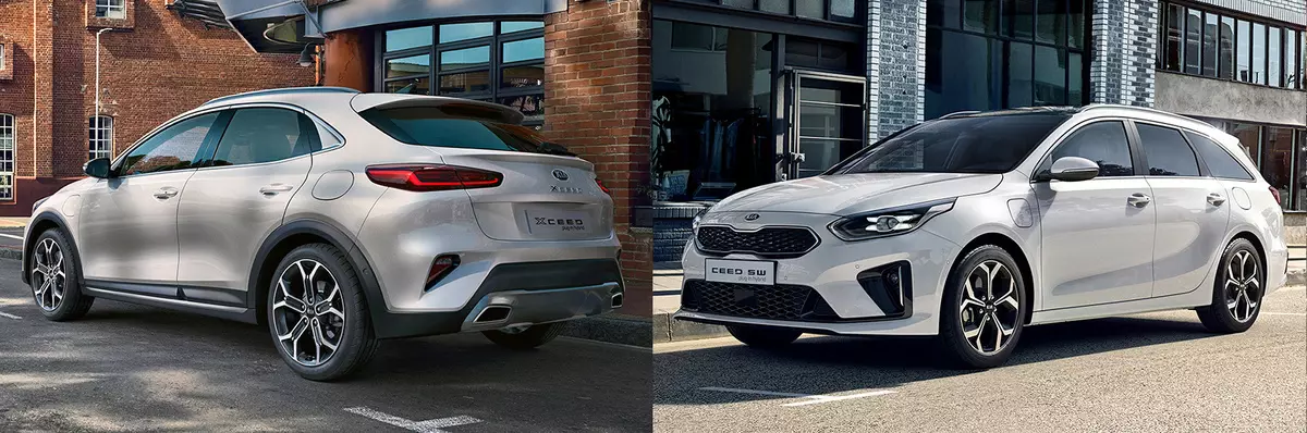 KIA XECHENDE UND CEED SPORTSWAGER WERTE PLUG-IN-HYBRIDEN