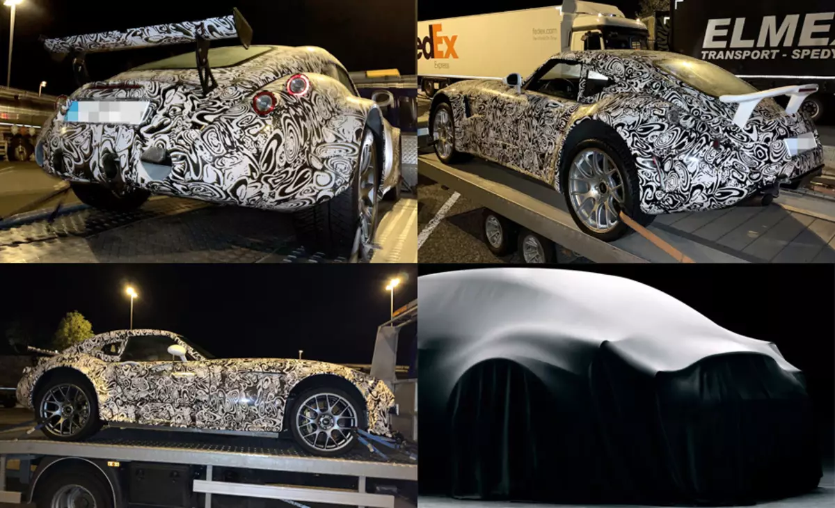 Prototypes of the Wiesmann brand coupe hinted on a new name